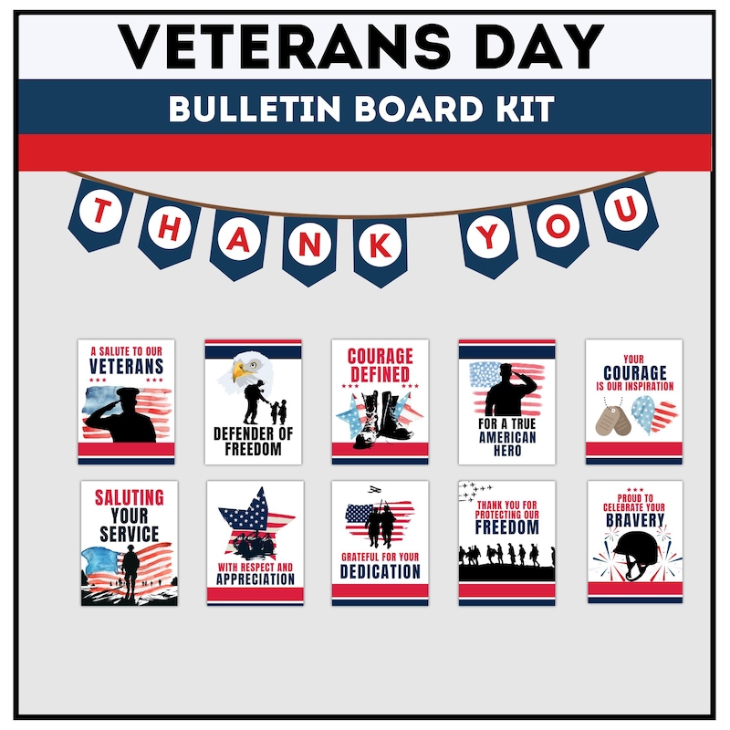 Veterans Day Decor - Etsy