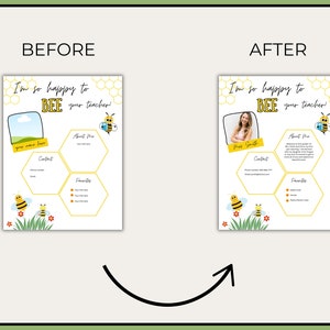 Editable Meet the Teacher Template | Bee Theme | Be Your Teacher ...