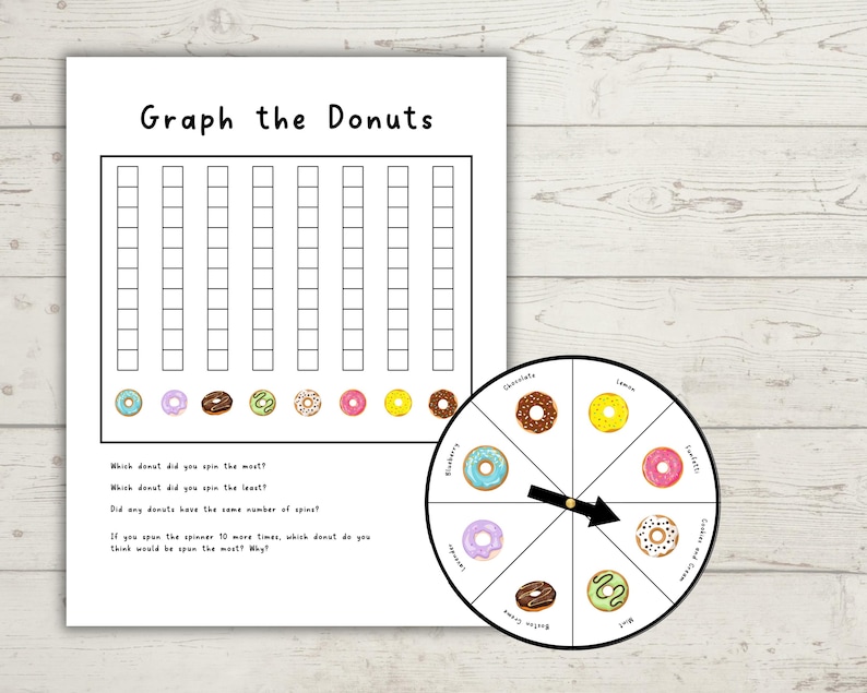 National Donut Day Printable Activities | Donut Craft for Kids | Ten ...