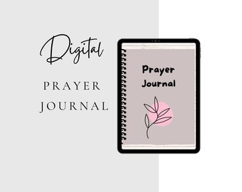 Digital Bible Planner | Christian Prayer Journal | SOAP Method Bible ...