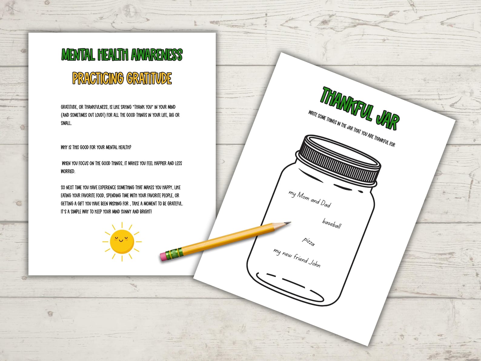 Printable Mental Health Awareness Month Activities Kit for Kids ...