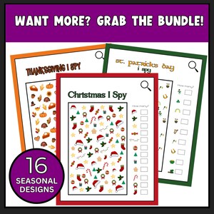 Winter I Spy Game | Winter Seek and Find | Winter Classroom Game ...