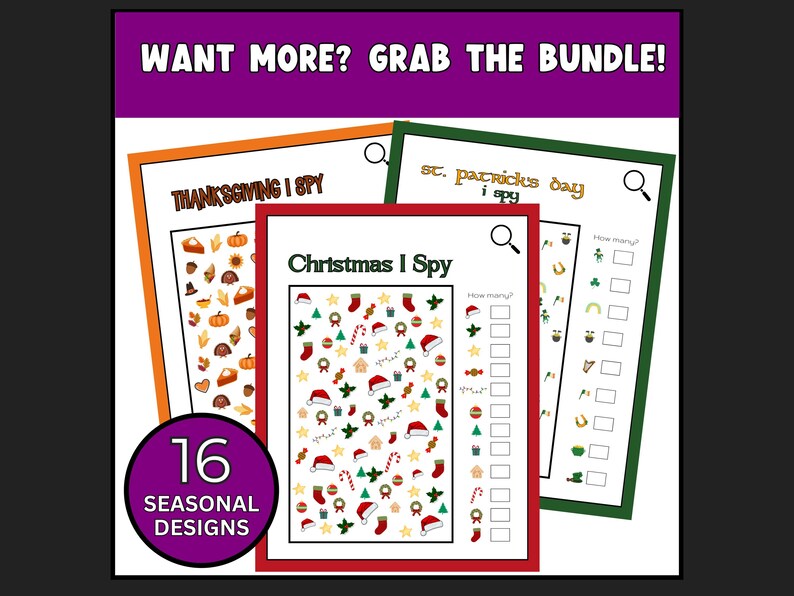 Winter I Spy Game | Winter Seek and Find | Winter Classroom Game ...