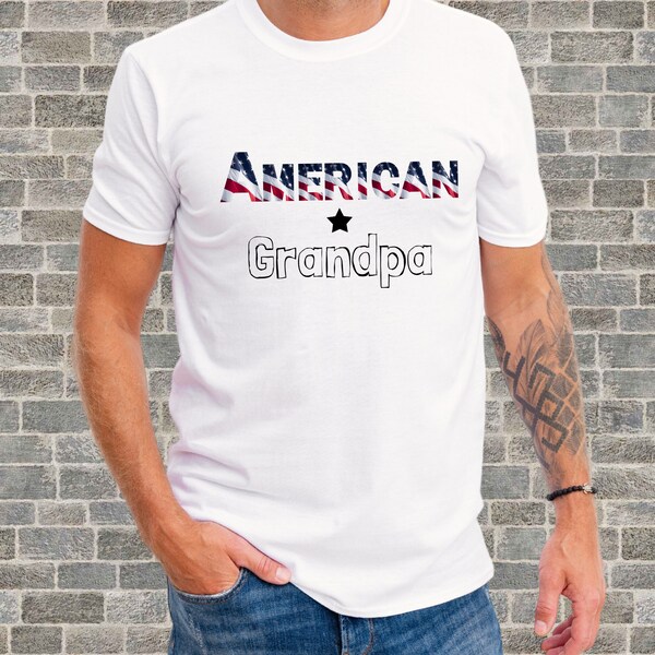American Flag Grandpa - Etsy