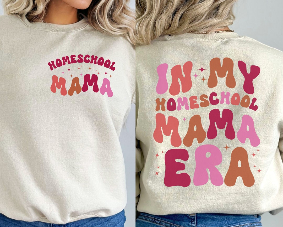 In My Homeschool Mama Era Shirt, Homeschool Mom Shirt, Homeschooling ...