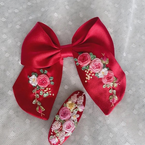 Hair Bow Ribbon - Etsy