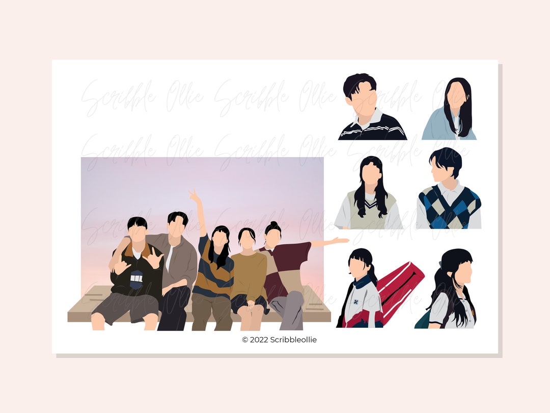 Twenty Five Twenty One | 2521 | K-drama Digital Illustration and ...