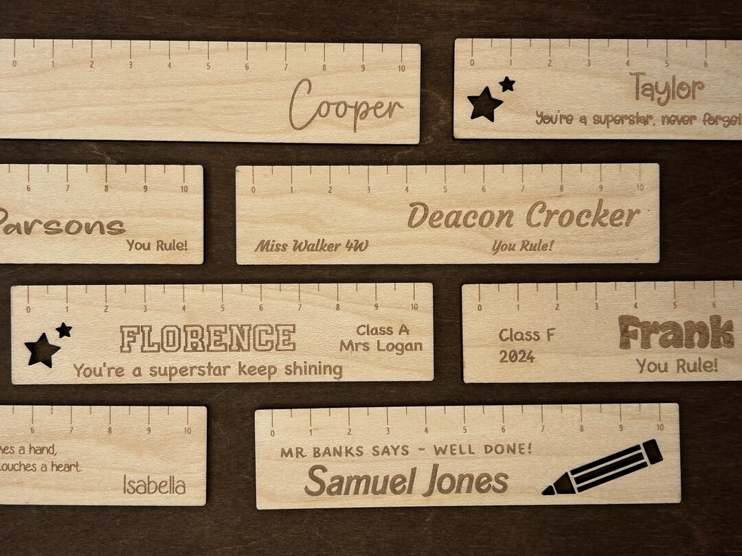 End of Year Class Gift, Pupil Student or Teacher Gift, Wooden ...