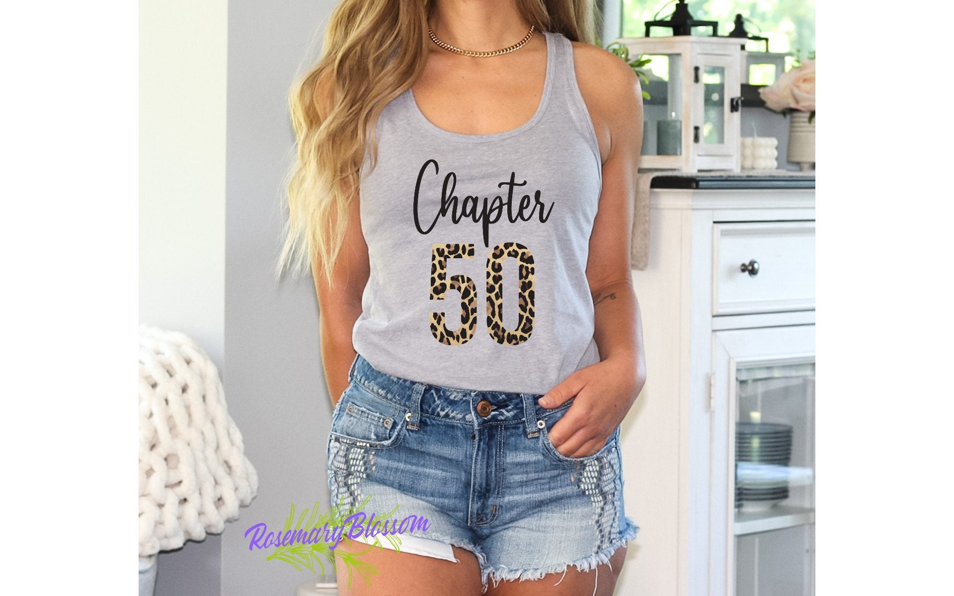 50th Birthday Tank Top 50th Birthday Crew Tank Top for Woman - Etsy