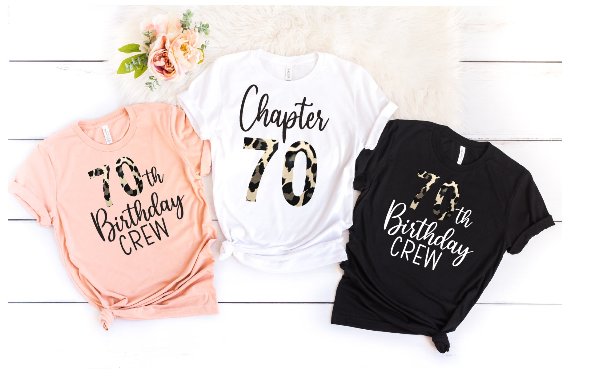 70th Birthday Shirt 70th Birthday Crew Shirt for Woman - Etsy