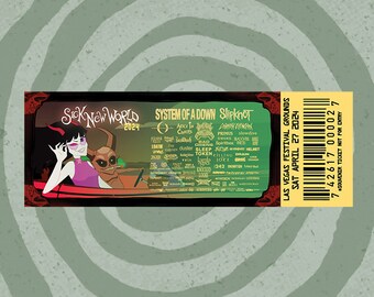 Sick New World 2023 Souvenir Ticket - Etsy