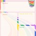 Rainbow Themed Lesson Plan Template - Etsy