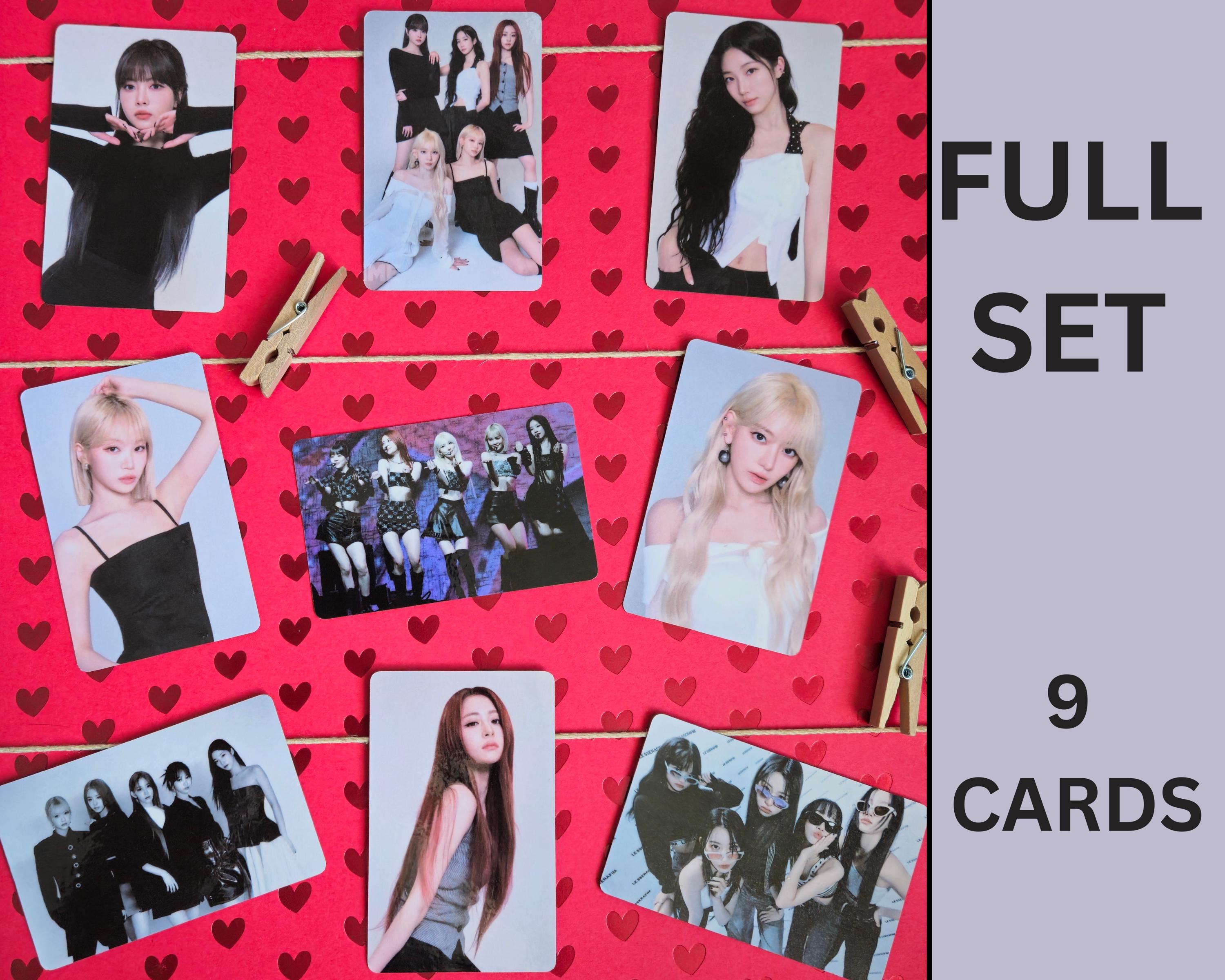 Le Sserafim Photo Cards - Etsy