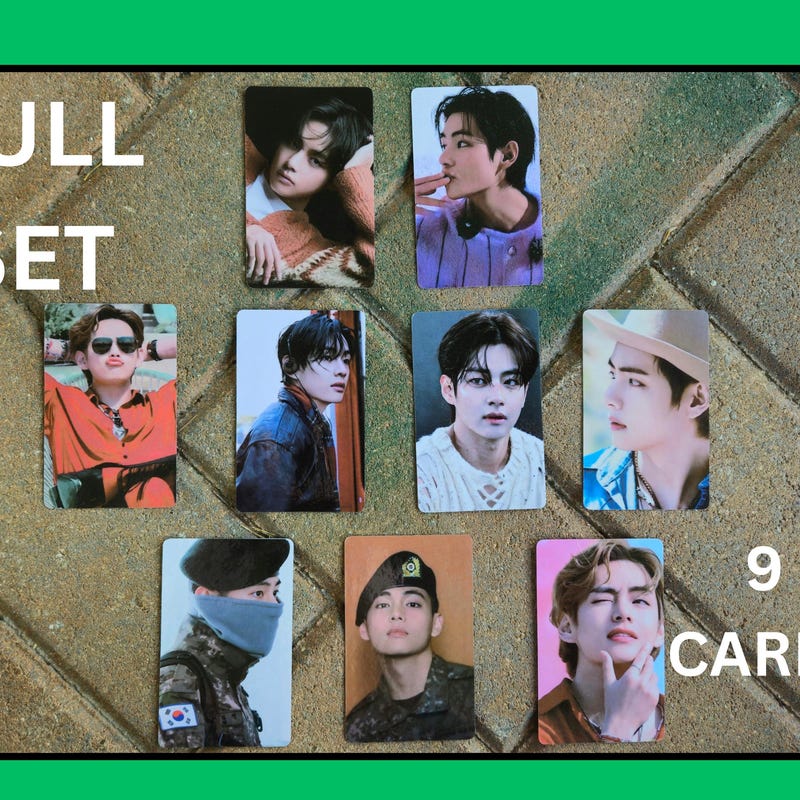 Bts Photocards - Etsy