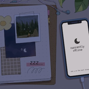 Animated Cozy Study Stream Overlay Package (digital Download) - Etsy