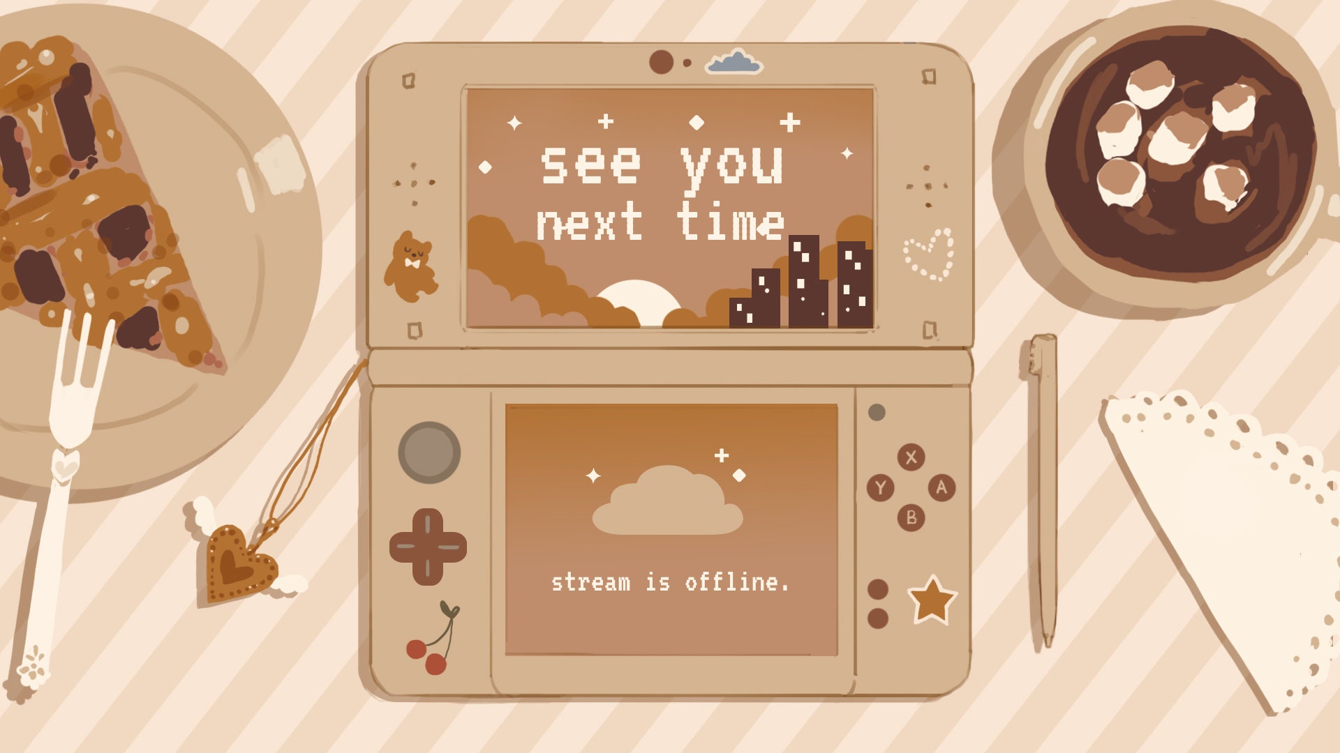 Cute Cozy Cafe Animated Stream Screens Starting BRB - Etsy
