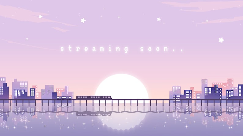 Dreamy City Animated Stream Pack OBS STREAMLABS VTUBER - Etsy