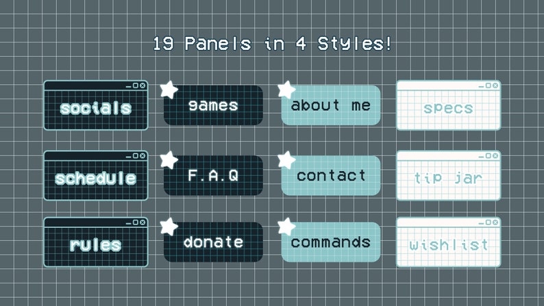 Customizable Rainy Room Animated Stream Pack | Overlays, Borders ...