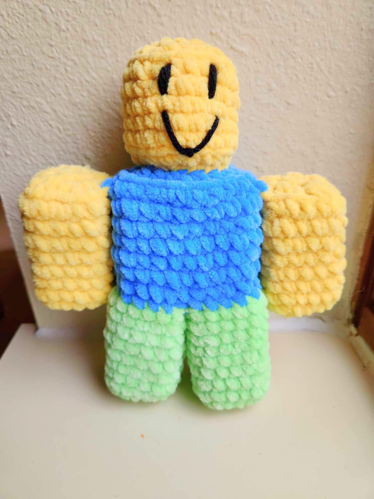 Crochet Pattern Roblox Noob PDF - Etsy