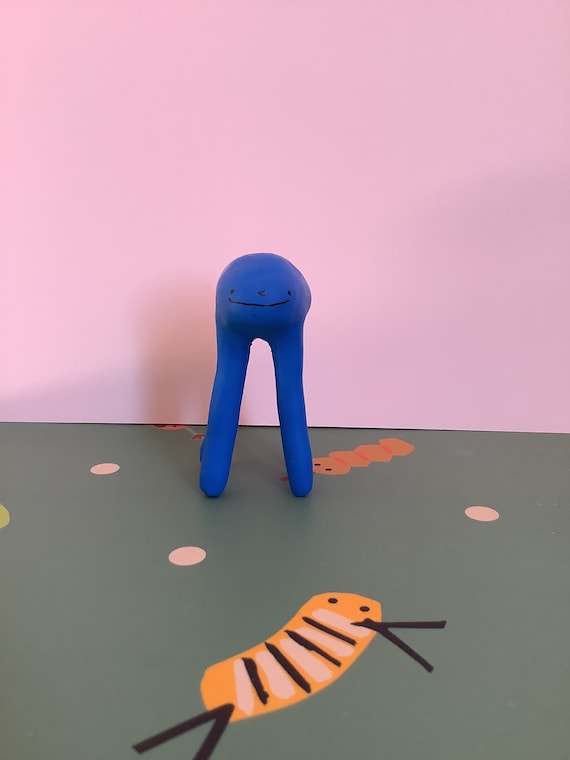 Desk Buddy Mini Figurine | Etsy