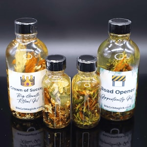 Generational Wealth Ritual Oil Bundle • Handmade Hoodoo Money Spell - Etsy