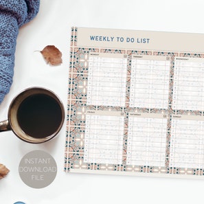 Tile Schedule - Etsy