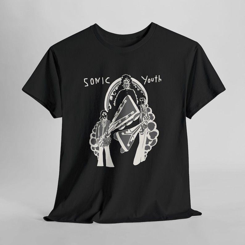 Sonic Youth Kim Gordon Kurt Cobain Band | Vintage Grunge Rock Shirt - Etsy