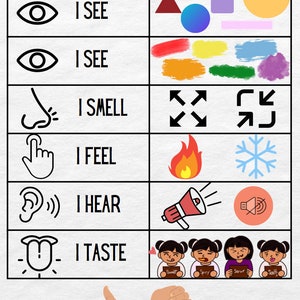 Food Exploration Chart - With Text - Etsy