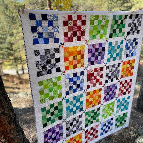 Checkerboard Quilt - Etsy