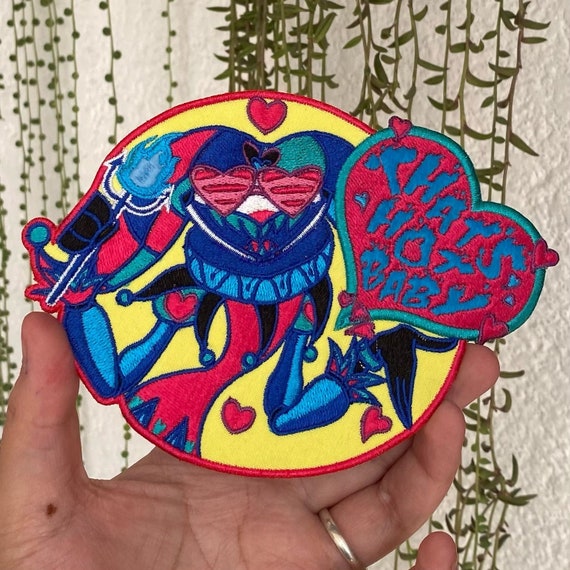 Helluva Boss : Embroidered Patch With Fizzi Iron on - Etsy