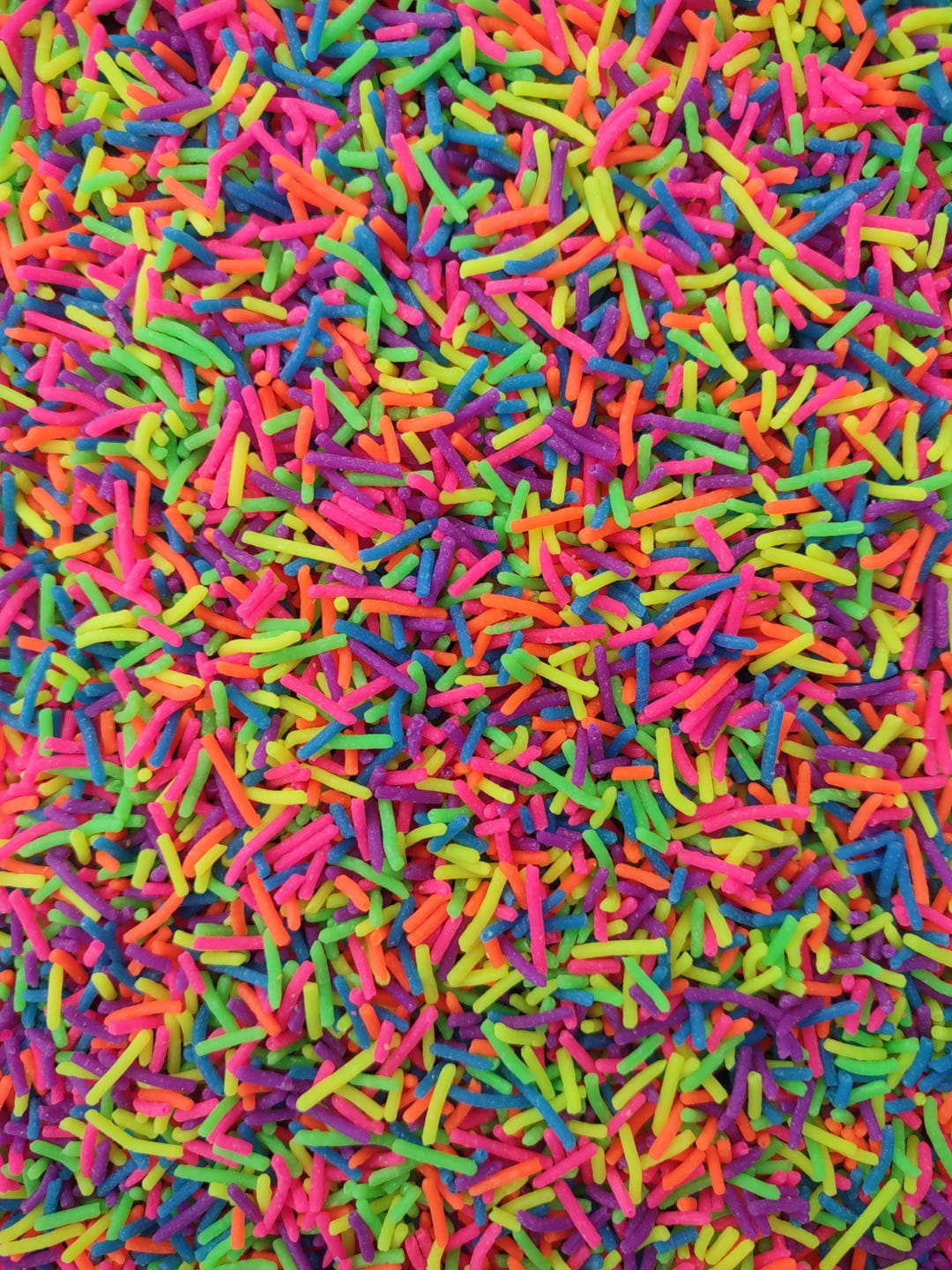 Neon Rainbow Soap Sprinkles/jimmies - Etsy
