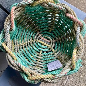 Smallest Sea Basket - Handwoven Out of Reclaimed Crab Pot Rope - Etsy