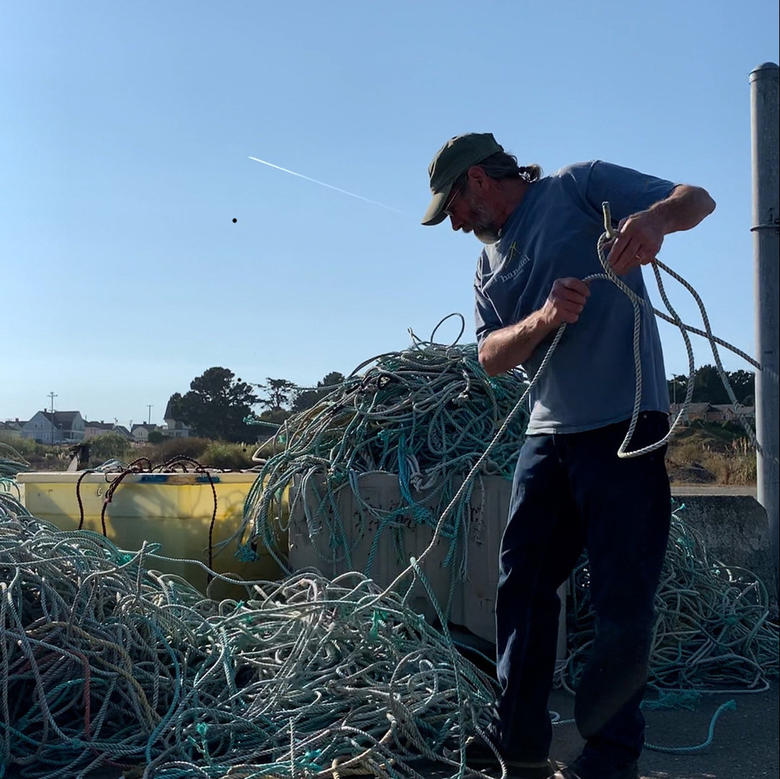 Smallest Sea Basket - Handwoven Out of Reclaimed Crab Pot Rope - Etsy