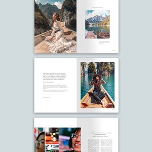 Travel Magazine Indesign Template - Etsy Ireland