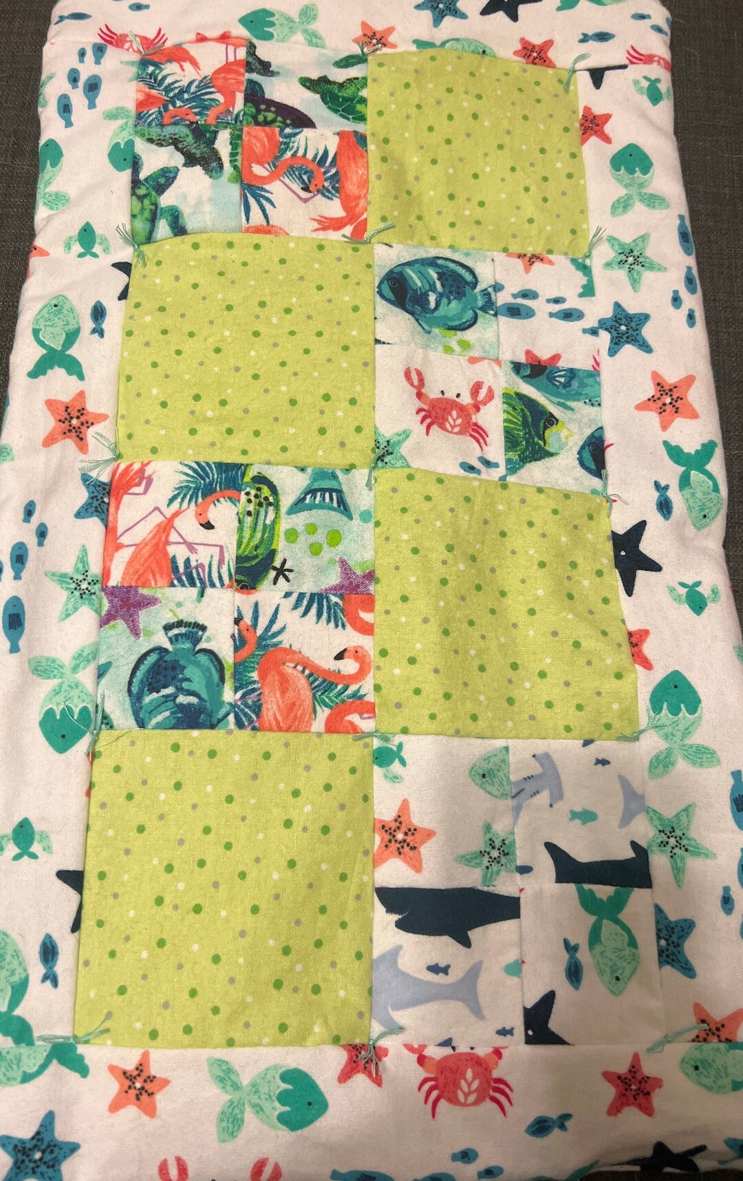 Doll Quilt Sea Life - Etsy