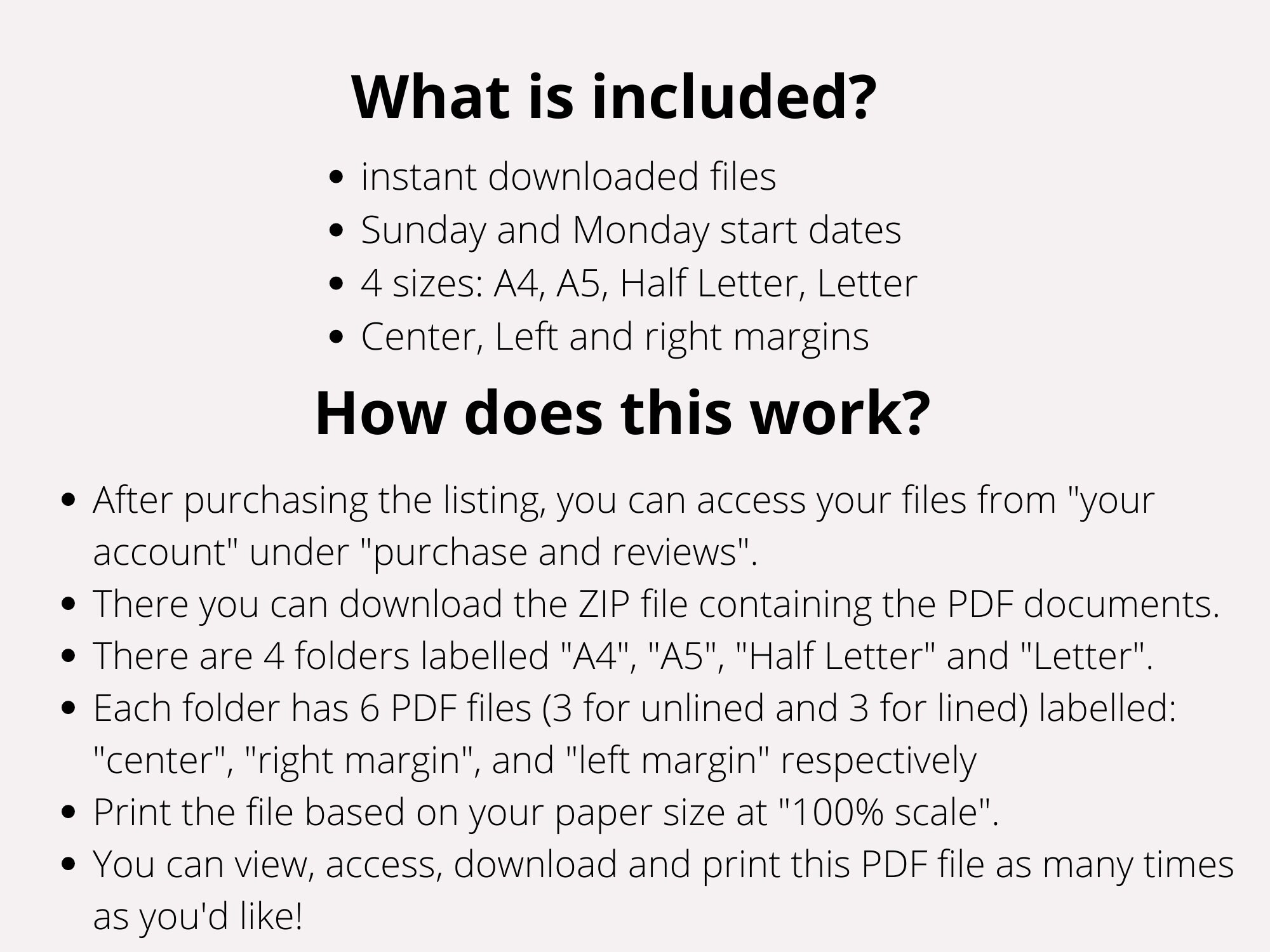 Year at a Glance Printable, Yearly Overview, 12 Month Overview, Undated ...