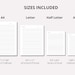 Minimalistic Notes Printable, Daily Notes, Lines Notes, Task Checklist ...
