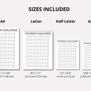 100 Book Challenge, Reading Tracker, Reading Challenge, 100 Book ...