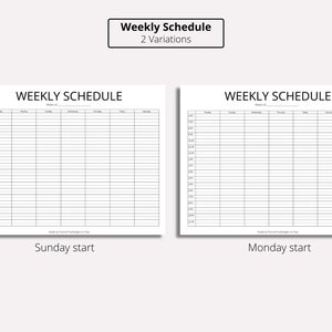 Daily Productivity Planner Printable, Daily Weekly Monthly Planner ...