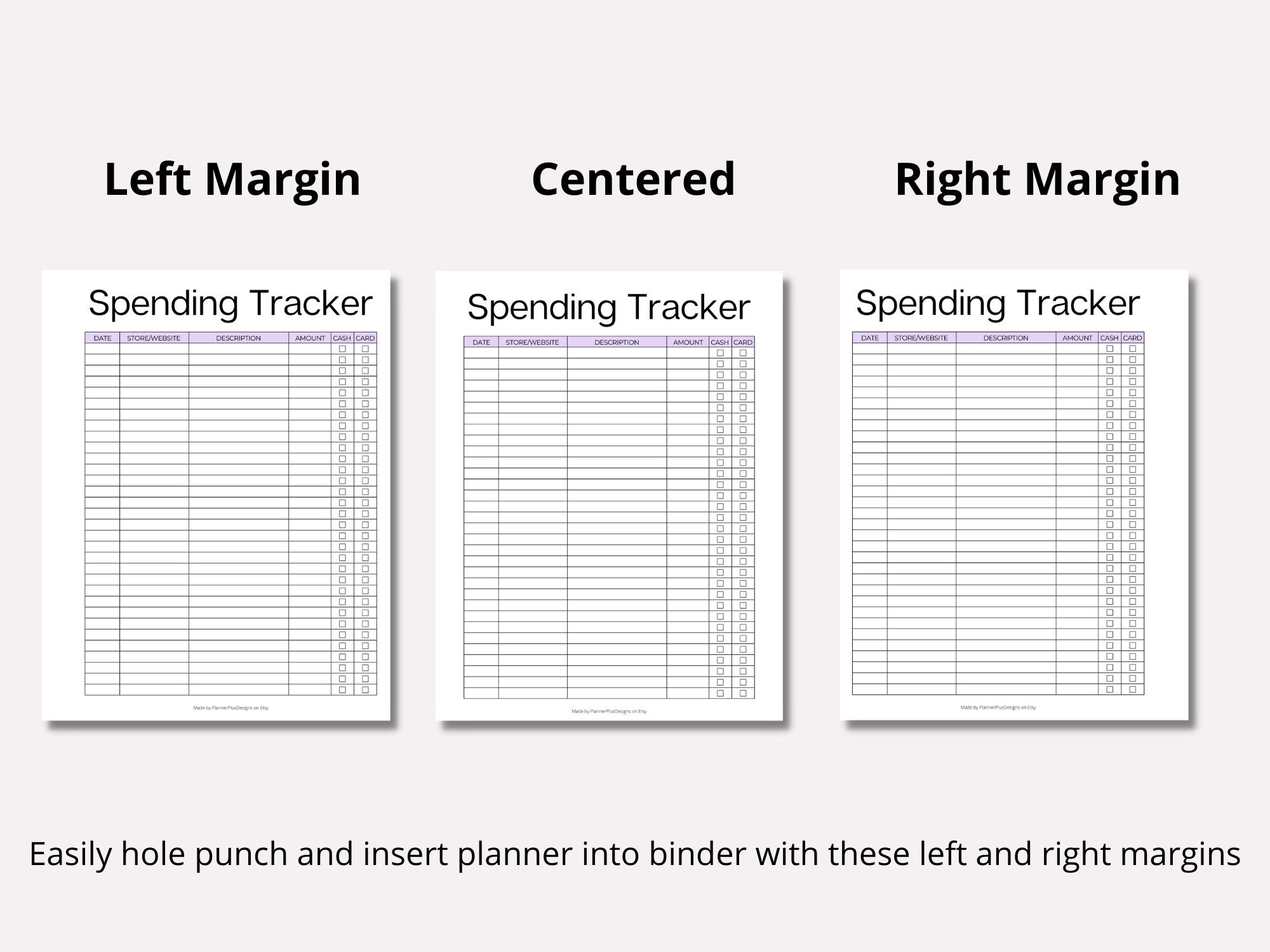 Spending Tracker, Monthly Expenses, Expense Tracker Printable, Spending ...