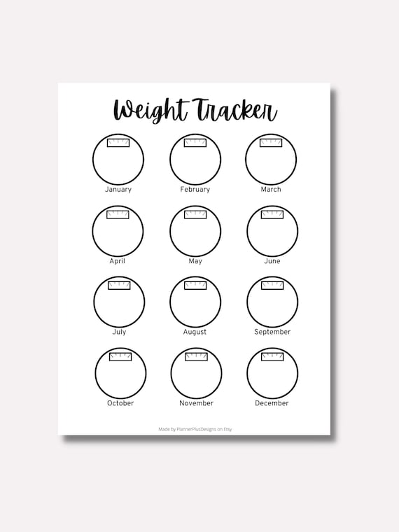 Weight Loss Journal Printable