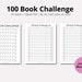 100 Book Challenge, Reading Tracker, Reading Challenge, 100 Book ...