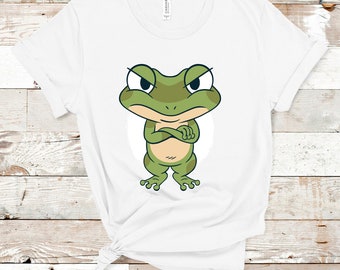 Floral Frog Shirt Frog Shirt Funny Frog Shirt Frog - Etsy