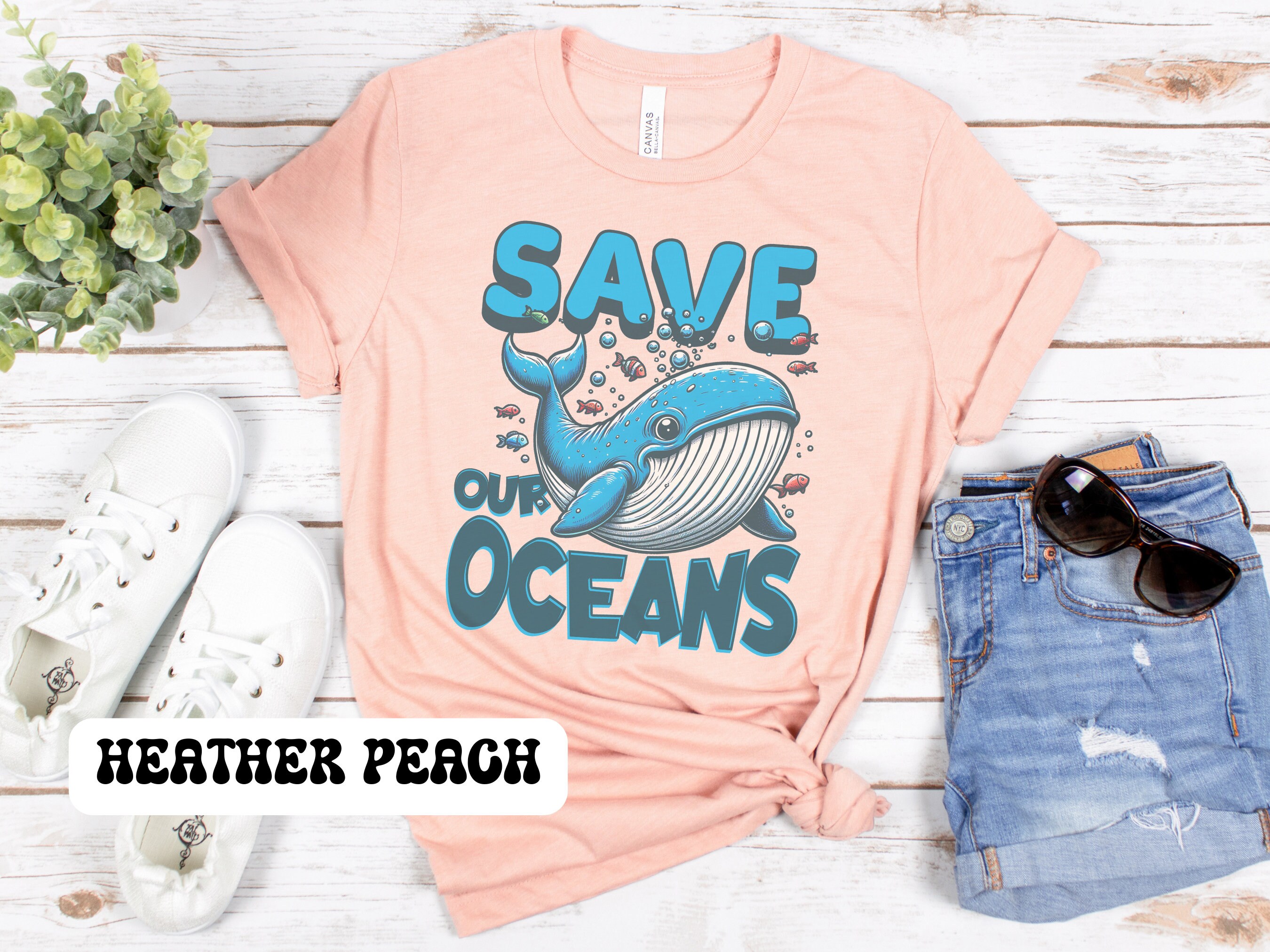 Save Our Oceans Cute Whale Shirt Nature Lover Shirt Whale Lover Tshirt ...