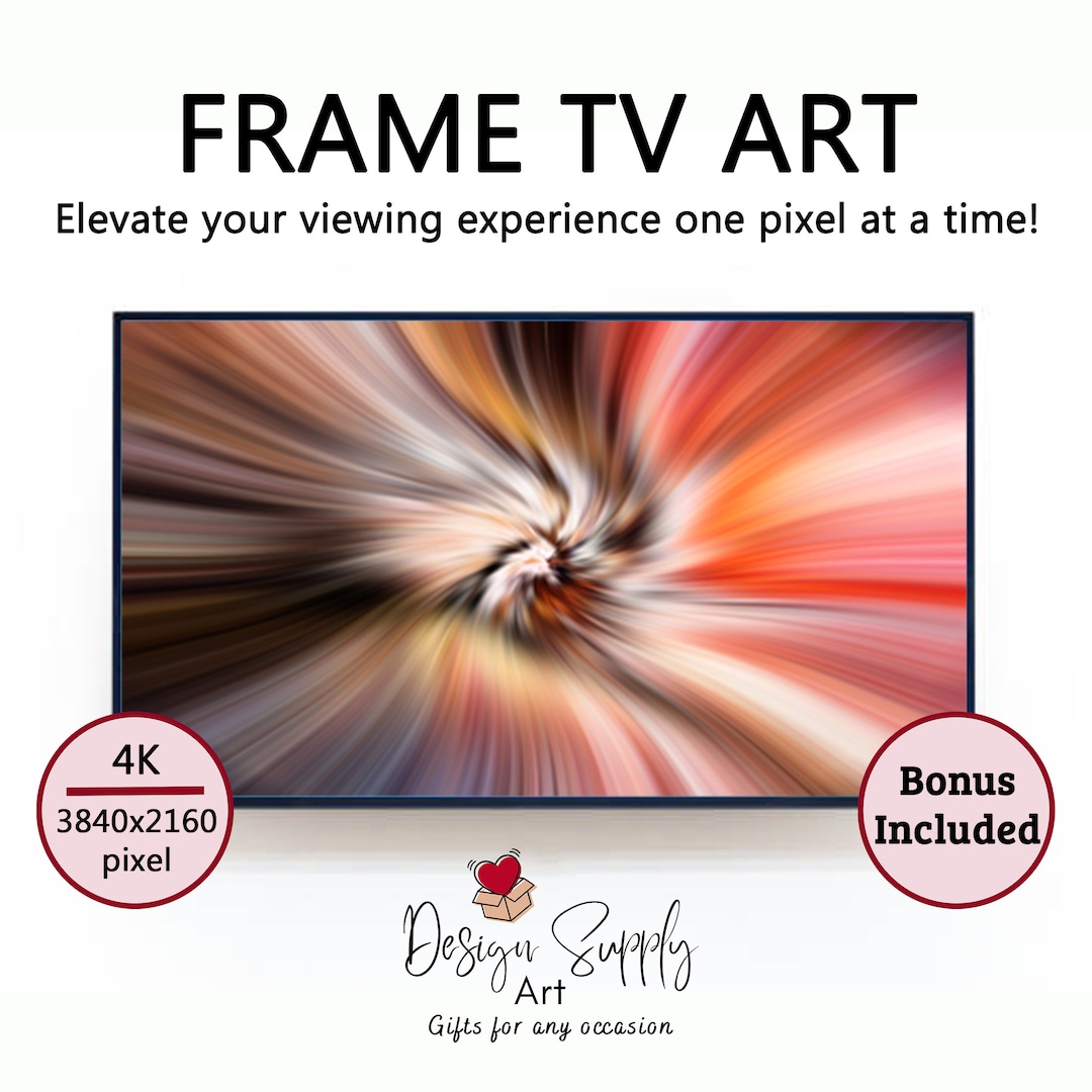 Frame Tv Art 4k, Digital Tv Art, Modern Colorful Abstract, Vibrant ...