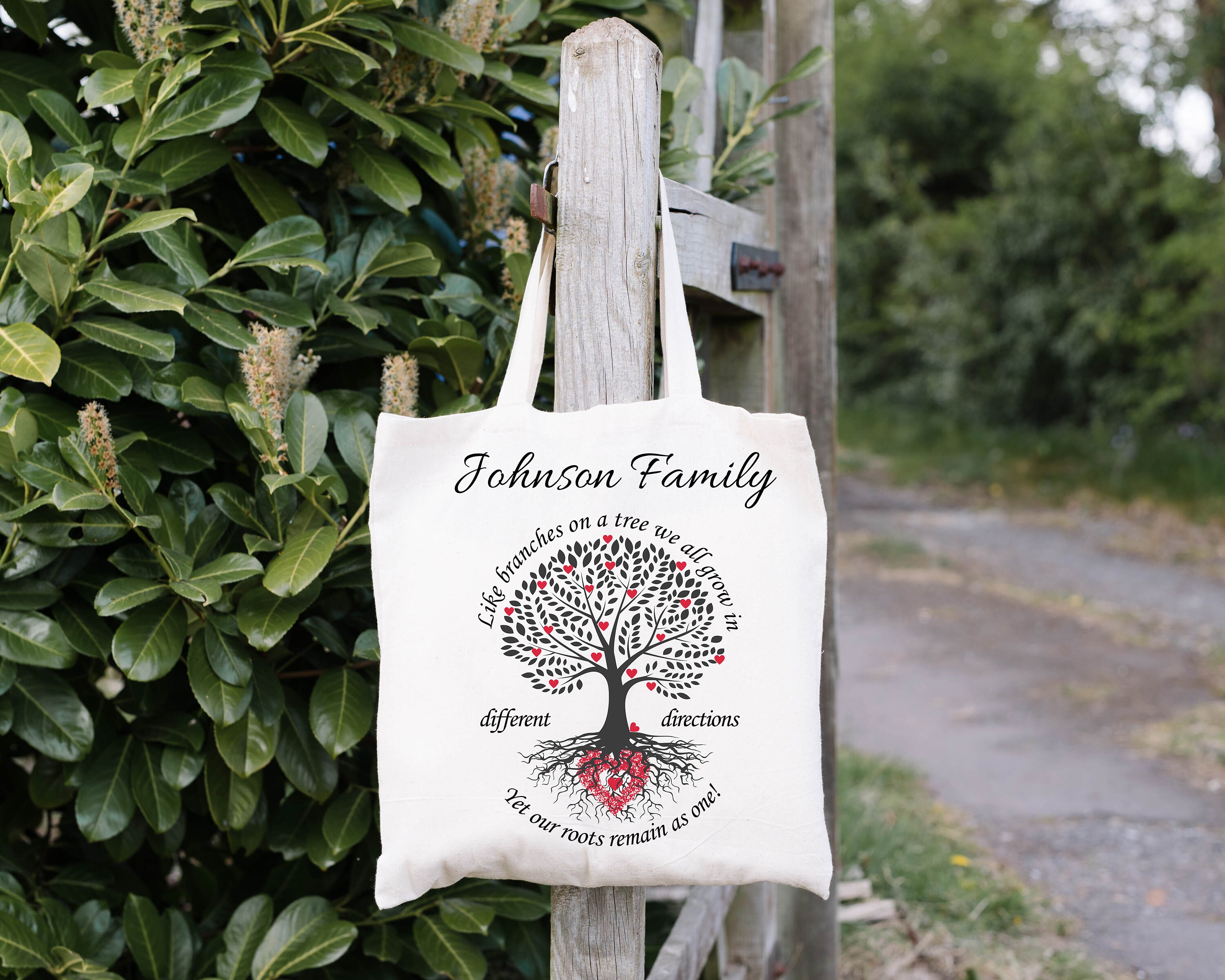Family Reunion Tote, Family Reunion Favors, Family Vacation Tote ...