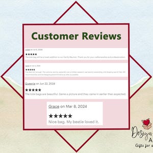 Family Reunion Tote, Family Reunion Favors, Family Vacation Tote ...