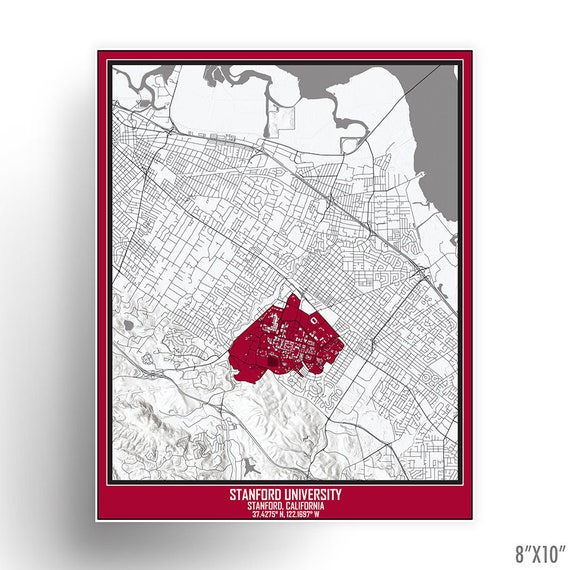 Stanford Campus Map Printable