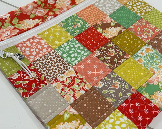 Portofino Patchwork Project Bag - Etsy