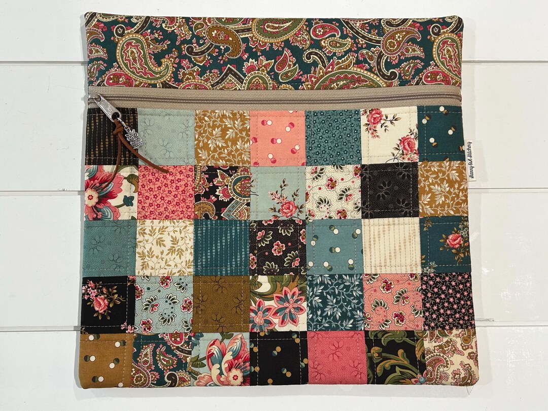 Unity Patchwork Project Bag (paisley) - Etsy